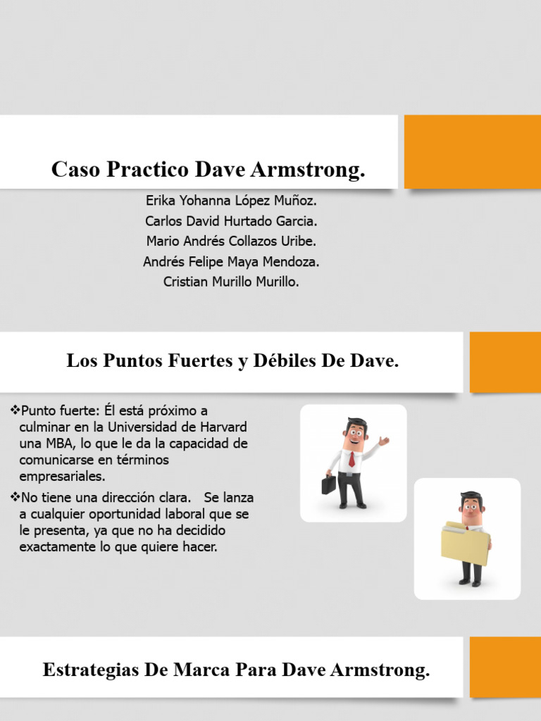 Caso Practico Dave Armstrong | PDF