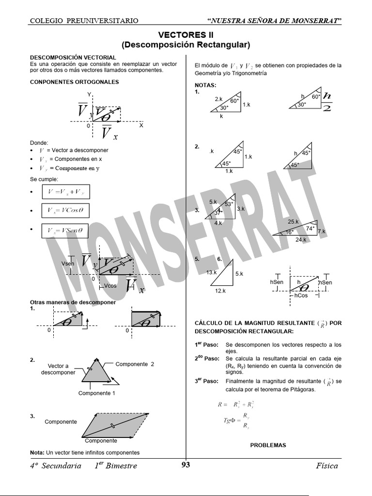 Vectores II | PDF | Vector Euclidiano | Movimiento (física) Vectores II | PDF | Vector Euclidiano | Movimiento (física)