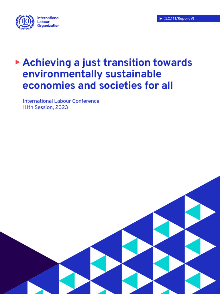ILO Just transitions | PDF | Sustainability | International Labour ...