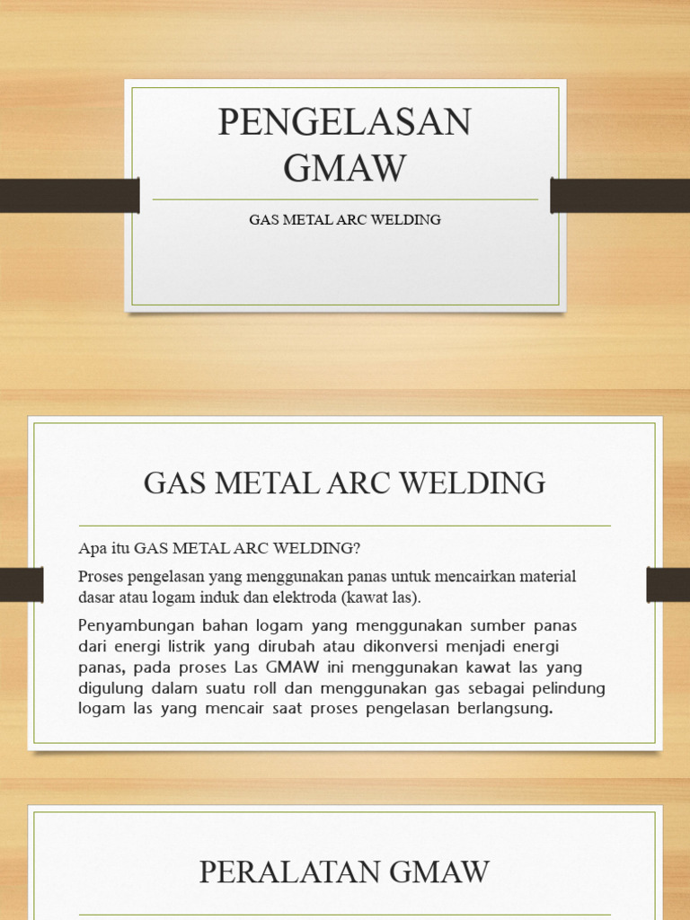 Pengelasan Gmaw-1 | PDF