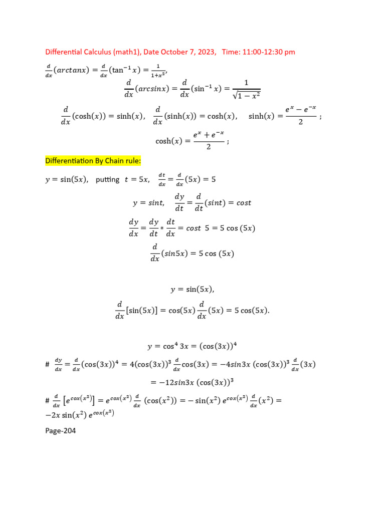 MATH1CLASS (Nov5) | PDF | Mathematics | Differential Geometry