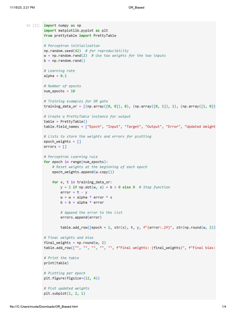 OR_gate_ Biased | PDF | Algorithms And Data Structures | Statistics