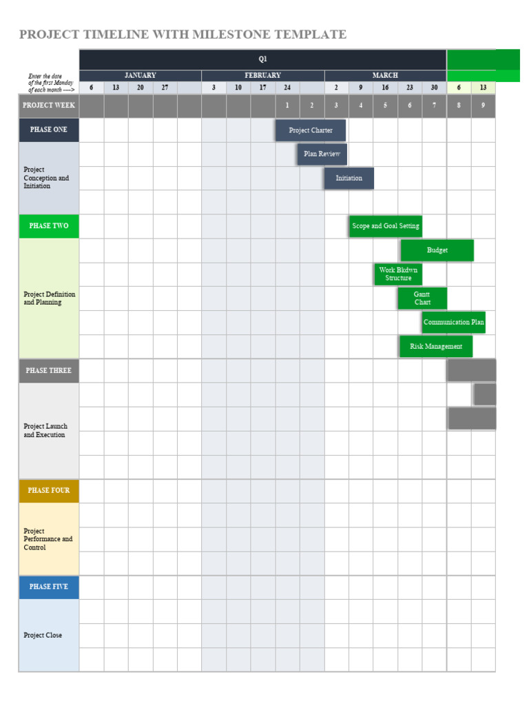 IC-Project-Timeline-with-Milestone-Template | PDF