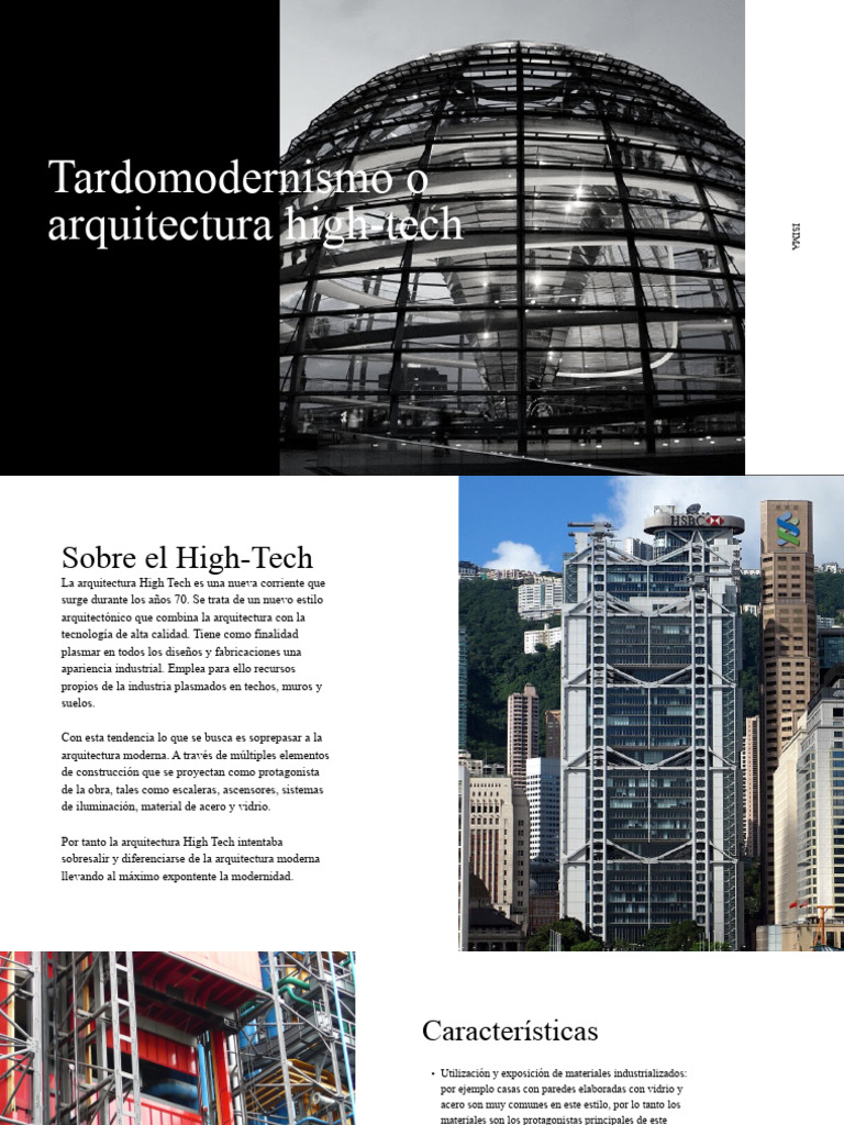 Arquitectura High Tech Presentación | PDF