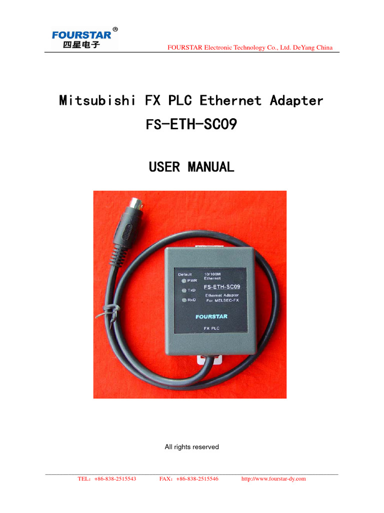 User Manual For Fs Eth Sc09 Pdf Transmission Control Protocol Port Computer Networking