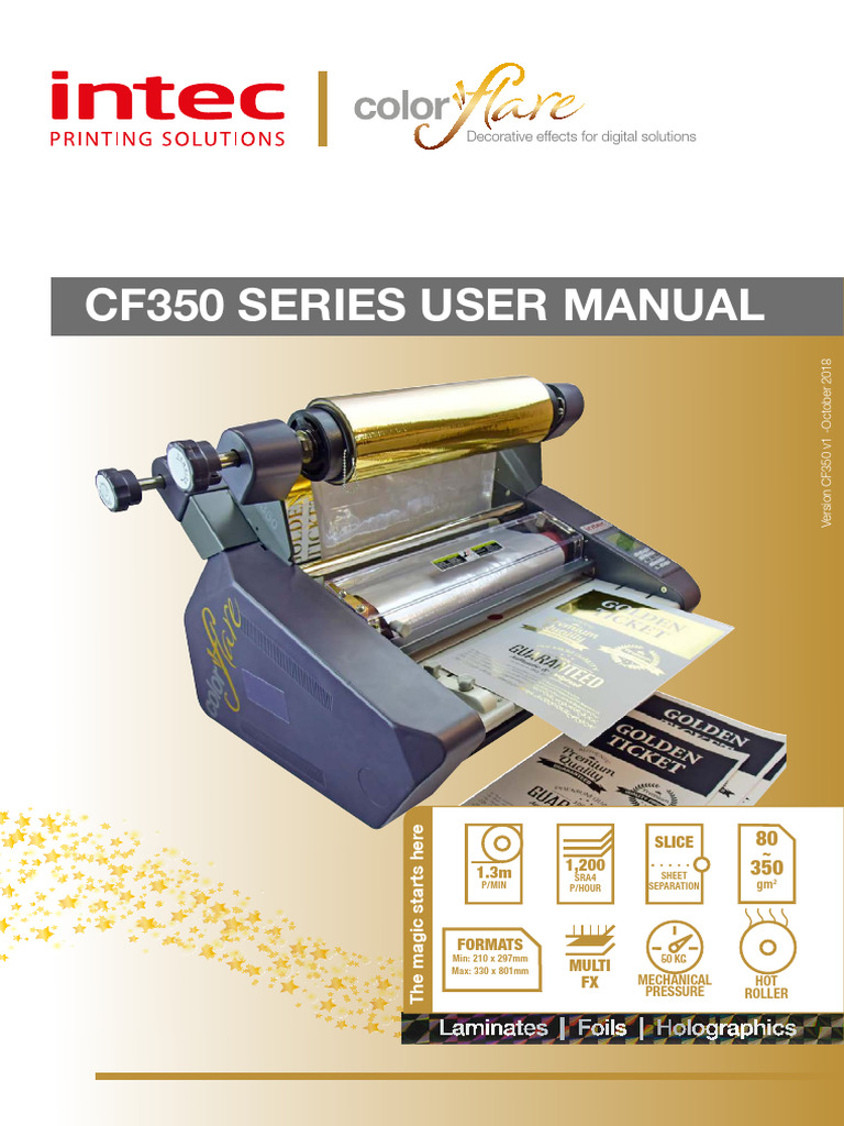 ColorFlare CF350 Manual v1.0 (Web) | PDF | Ac Power Plugs And Sockets ...