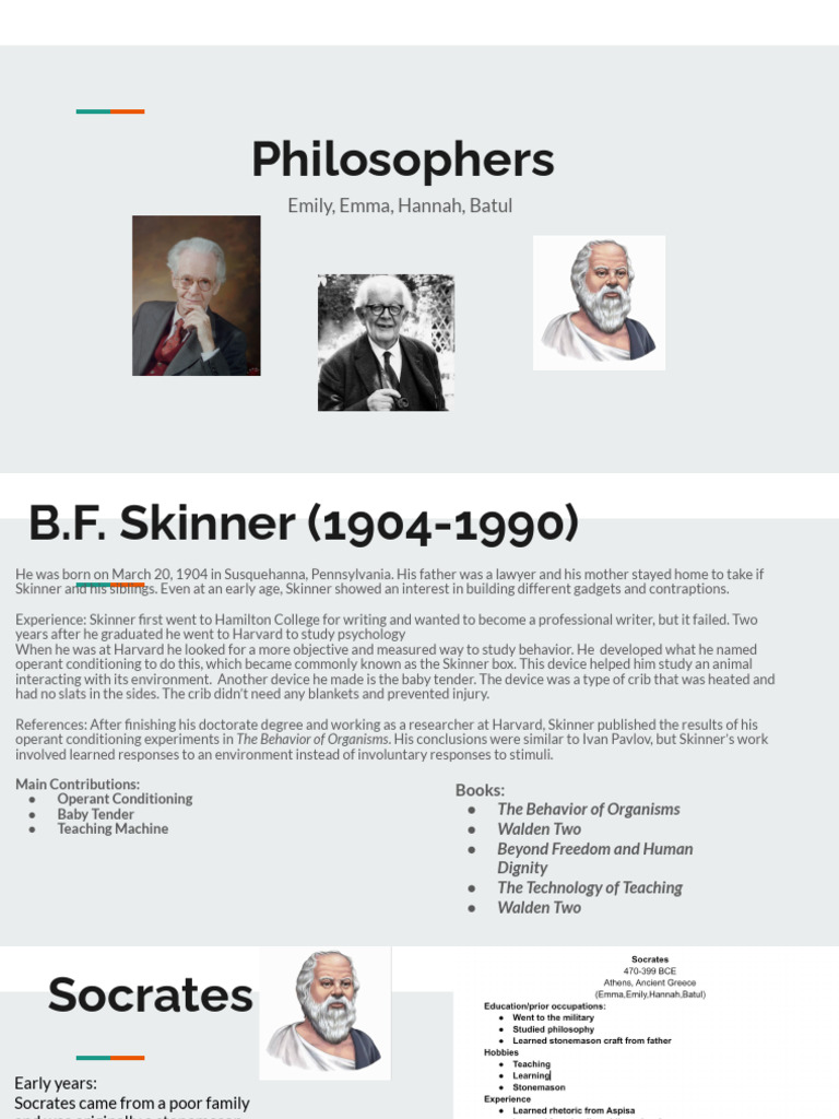 Philosophers | PDF | Socrates | Plato