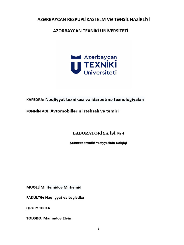 Laborator Işi 4 | PDF