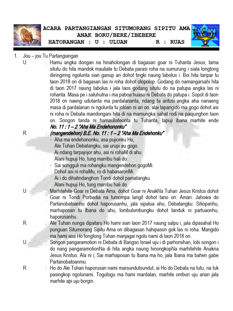 Konsep Ultah Situmorang | PDF