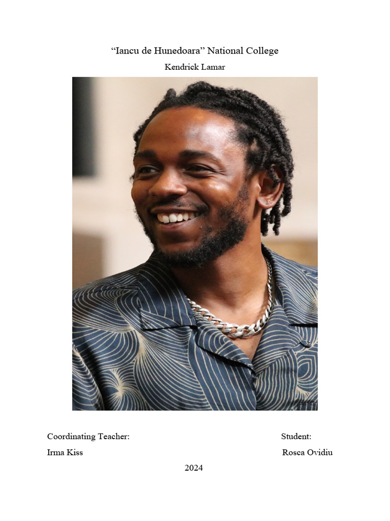 Kendrick Lamar | PDF | Human Communication