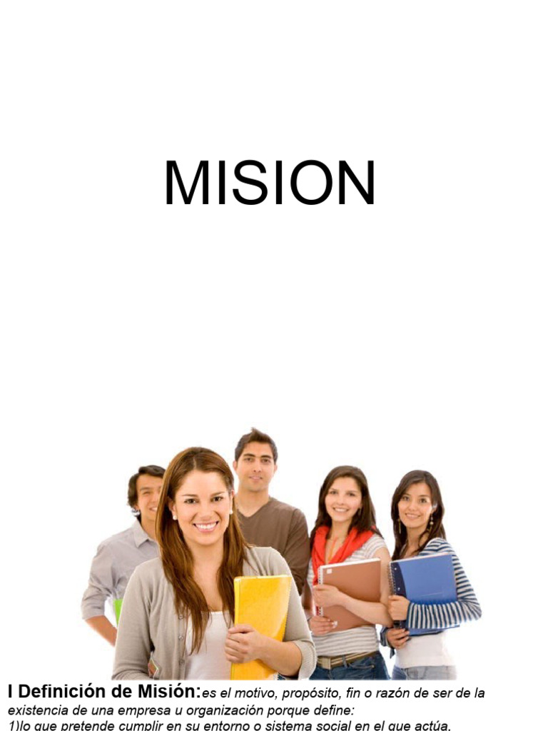 Mision 1 | PDF | Business | Negocios económicos