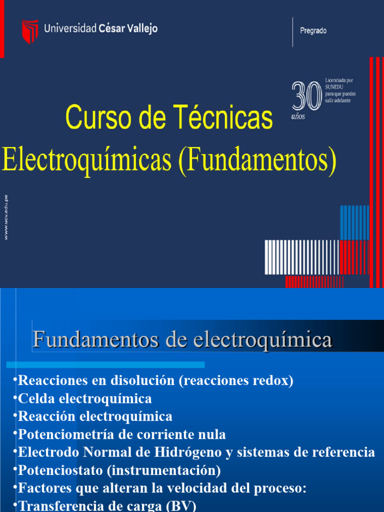 Semana 13 Electroquimica | PDF | Electroquímica | Química