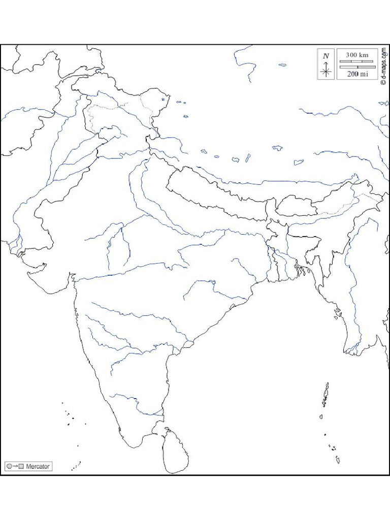 India free map, free blank map, free outline map, free base map ...