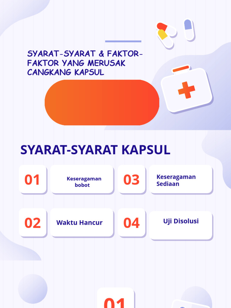 Faktor Merusak Cangkang Kapsul | PDF