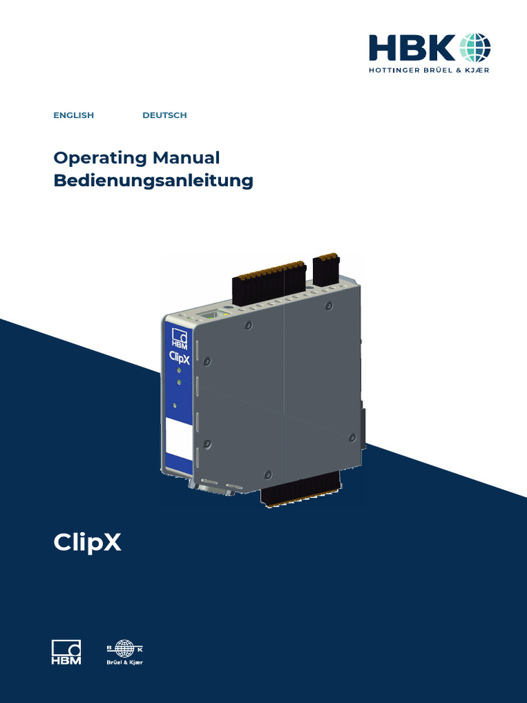 Operation Manuel ClipX BM40 | PDF | Analog To Digital Converter ...