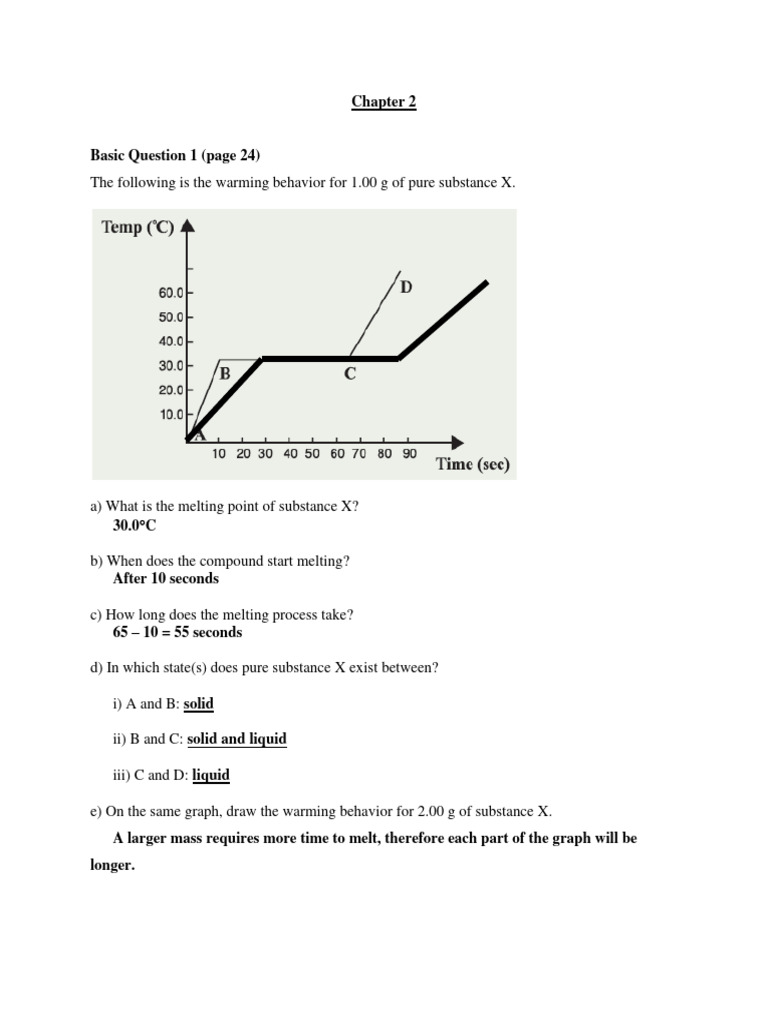 Chemistry Level L-Chapter 2 BQ-2324-PPP | PDF | Melting Point | Phase ...