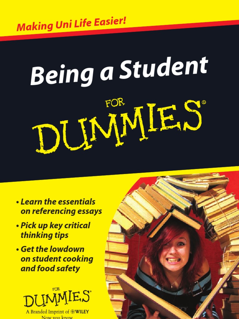 Being A Student For Dummies | PDF | Cooking, Food & Wine