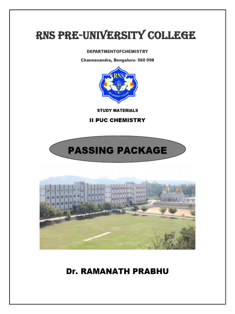 Passing Package New (RP) - 1 | PDF | Semiconductors | Doping ...