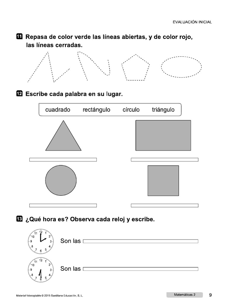 Eval Continua Matematicas 2 Prm Inicial(4) | PDF Eval Continua Matematicas 2 Prm Inicial(4) | PDF