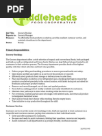 Store In-Charge Duties & Responsibilities | PDF