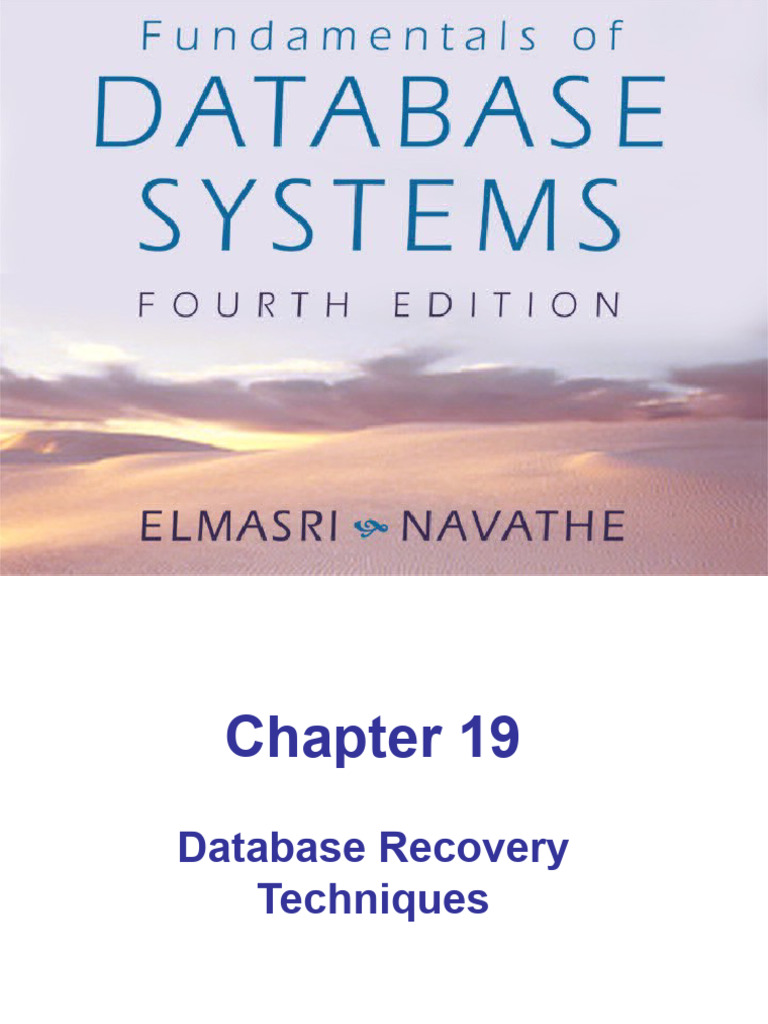 Recovery | PDF | Database Transaction | Databases