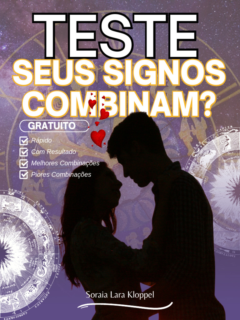 TESTE - Combinação Dos SIGNOS - Soraia Lara Kloppel | PDF | Zodíaco ...