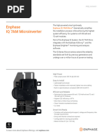 Enphase Micro Inverter - Data Sheet | PDF | Electrical Engineering ...