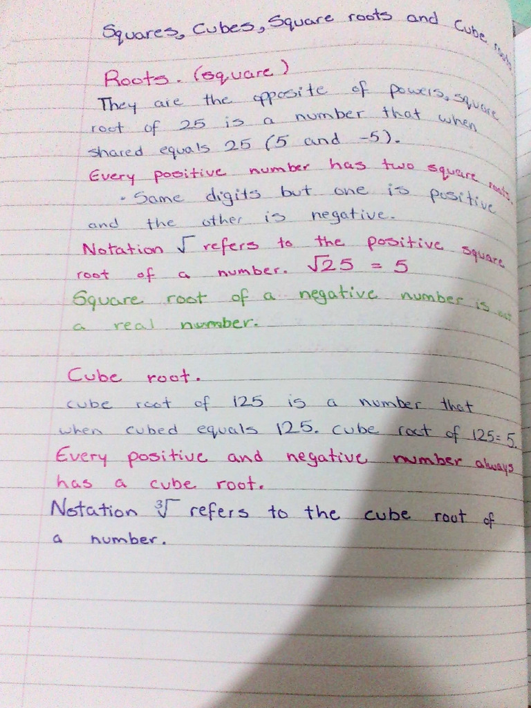 Square and Cube Roots | PDF