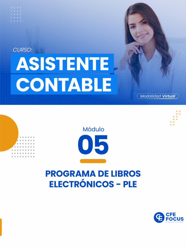 Modulo 05 - Asistente Contable | PDF | Archivo de computadora | Contabilidad