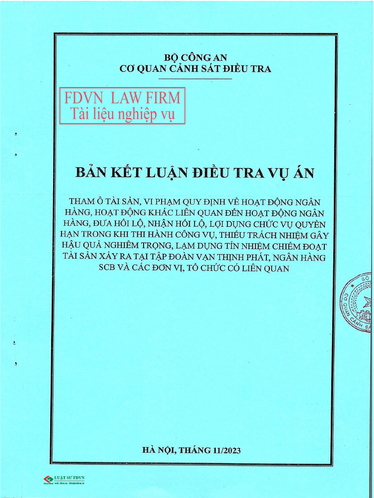 Tai Lieu Dieu Tra | PDF