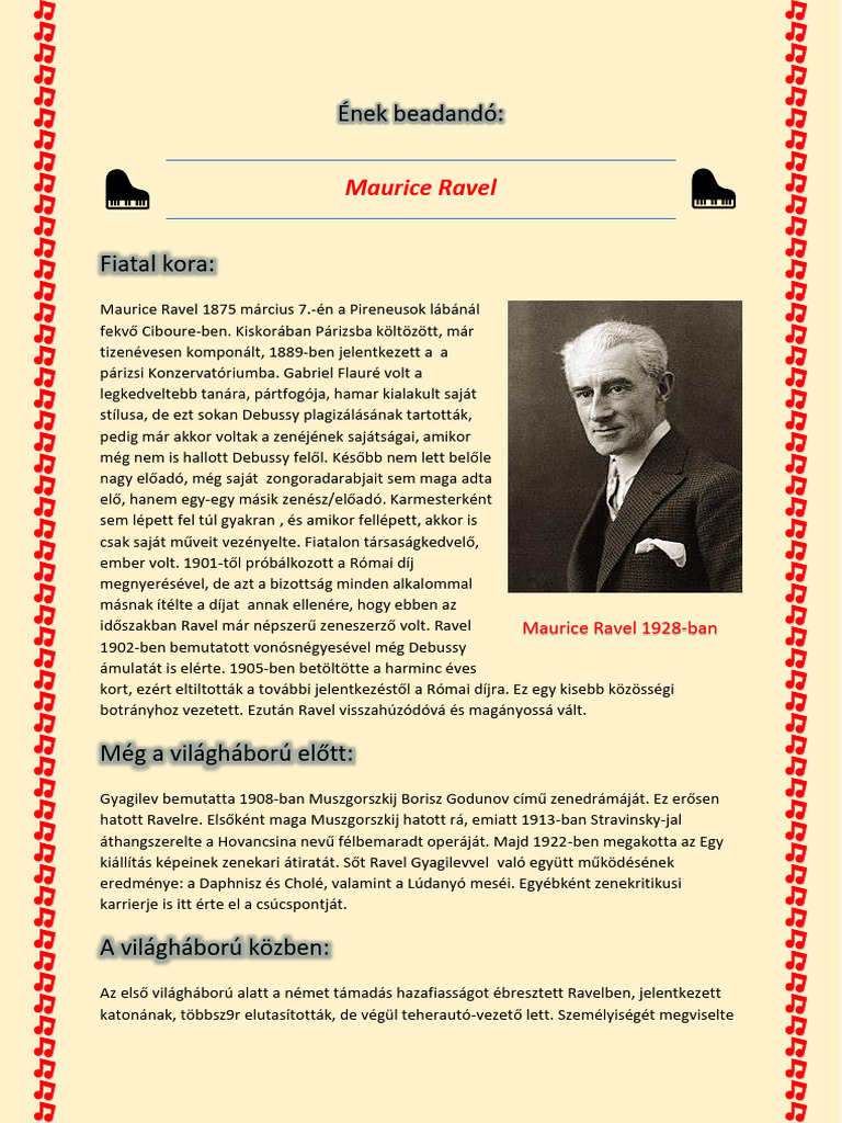 Ének Beadandó 1. | PDF