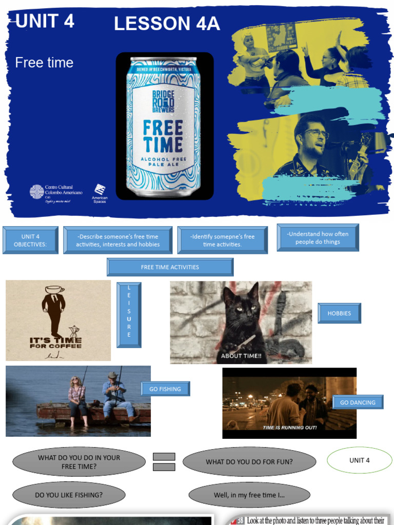 Unit 4 Lesson 4 A and 4 B (1) .PPTM | PDF | Syntax | Language Mechanics