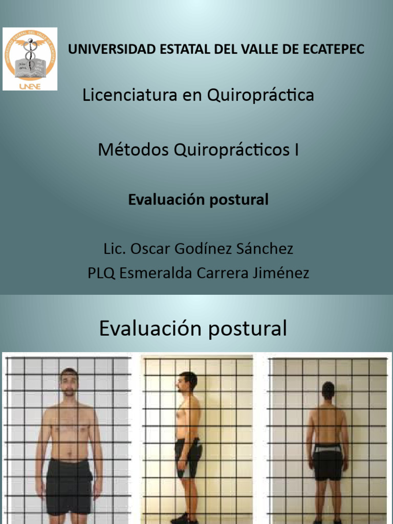 Evaluacion Postural | PDF | Escoliosis | Sistema musculoesquelético