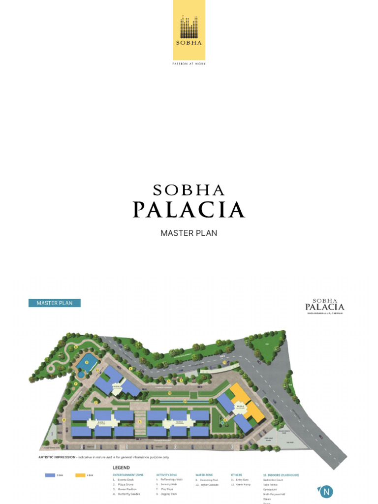 Sobha-Palacia-Master-Plan | PDF