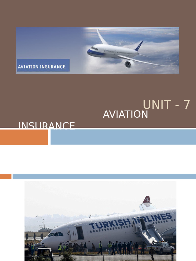 Unit 7 Aviation Insurance | PDF | Insurance | Transport