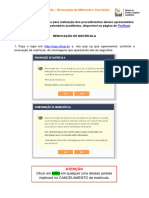 Tutorial Matricula Siacweb 0 | PDF