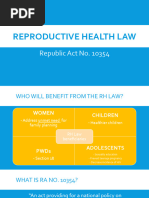 Republic Act No. 10354 | PDF | Family Planning | Childbirth