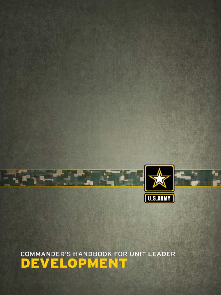 Commanders Handbook | PDF | Leadership | Learning
