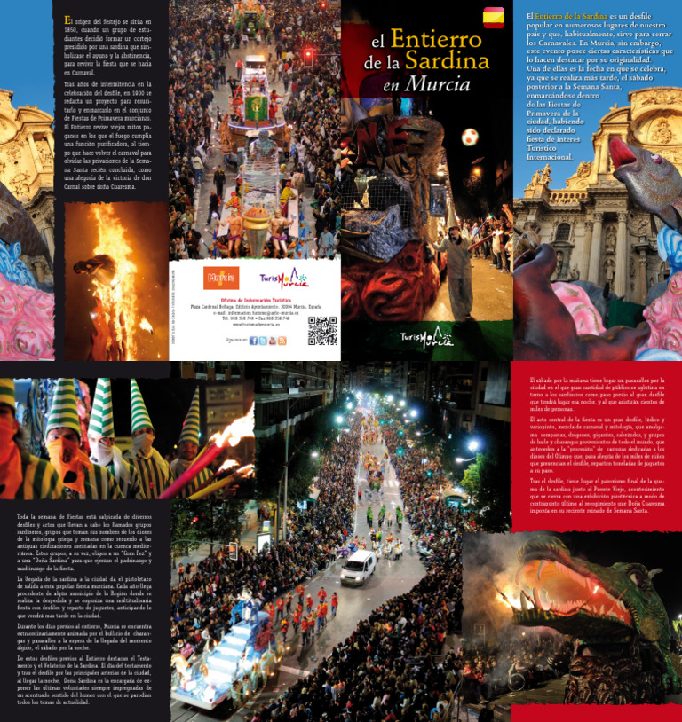 Folleto-Entierro-Sardina-Esp | PDF | Tradiciones | Fiestas cristianas y ...