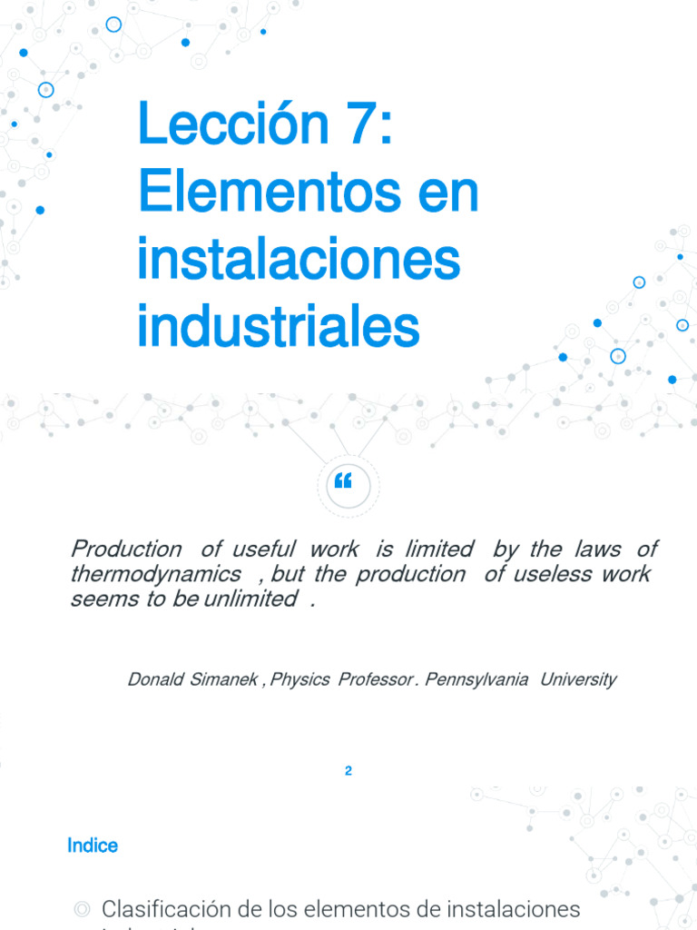 Elementos en Instalaciones Industriales | PDF | Boquilla | Ciencias fisicas