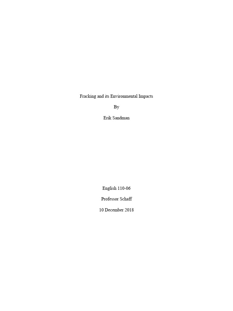 Fracking | PDF | Mining | Water