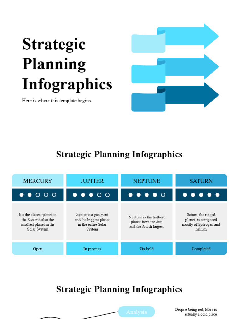 Strategic Planning Infographics | PDF | Planets | Solar System