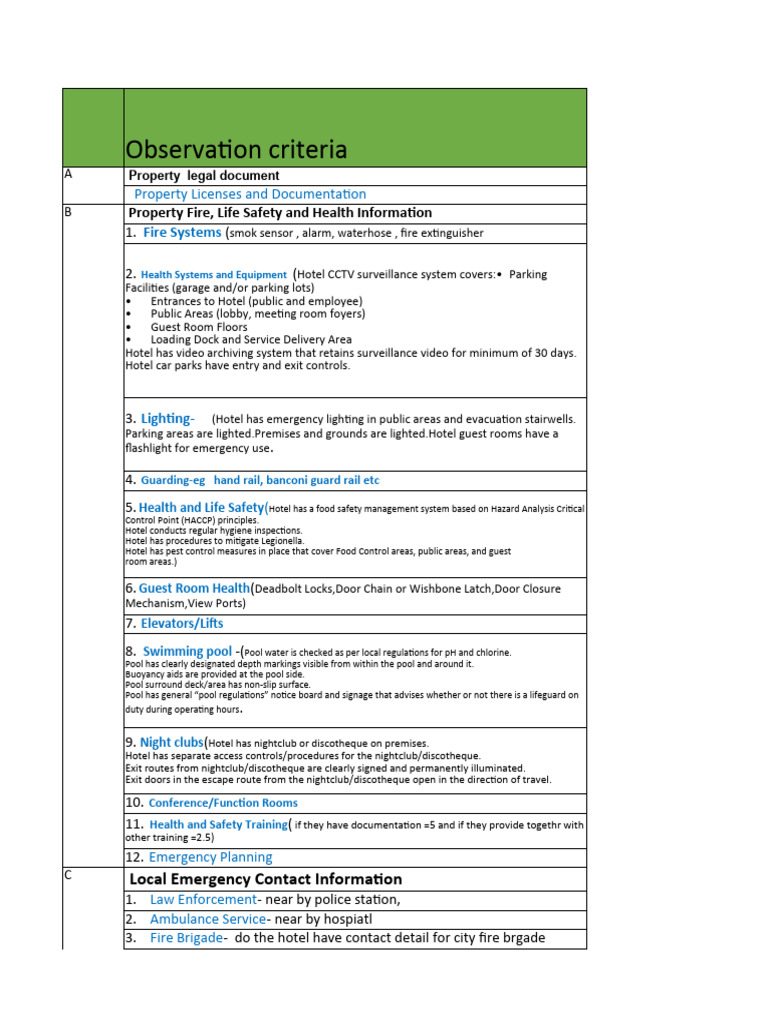 Hotel Evaluation Template - AA-Haile Grand Hotel-1 | PDF | Elevator | Hotel