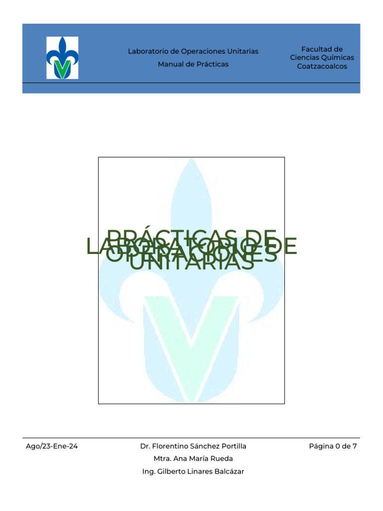 Formato Práctica | PDF | Ingeniería Química | Laboratorios