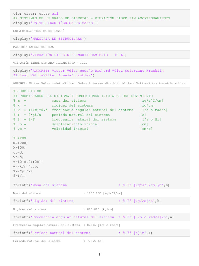 TALLER2 | PDF | Mecanica clasica | Oscilación