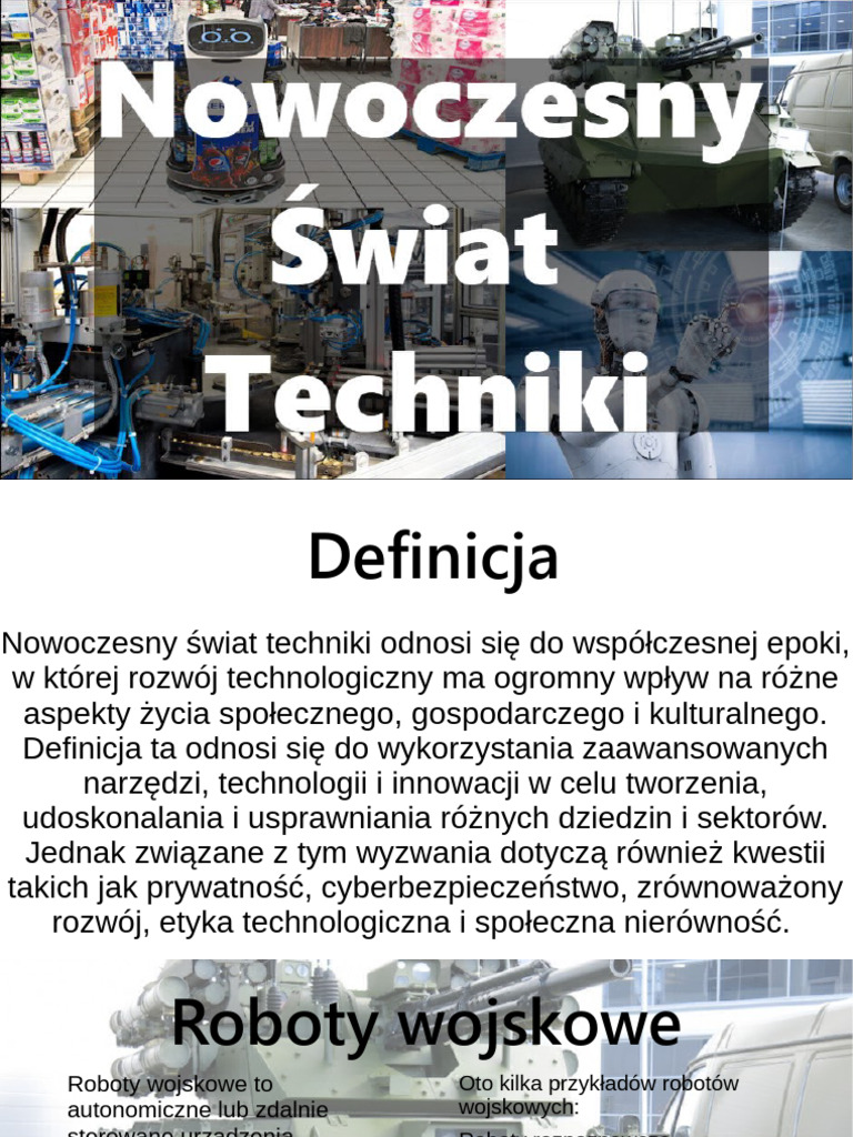 Nowoczesny Świat Techniki - Mateusz Wąs | PDF