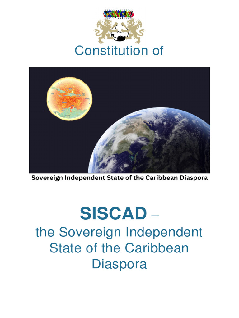 Constitution of SISCAD - Sovereign Independent State of The Caribbean ...