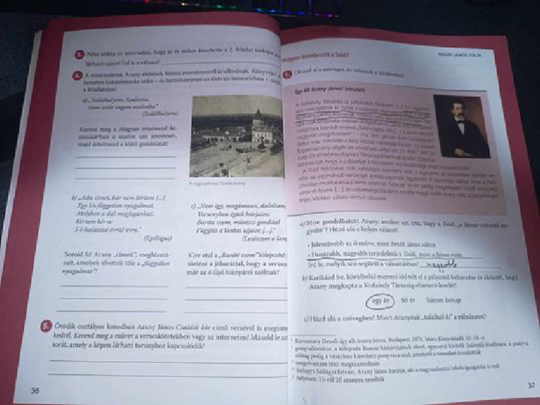 Irodalom Munkafüzet | PDF