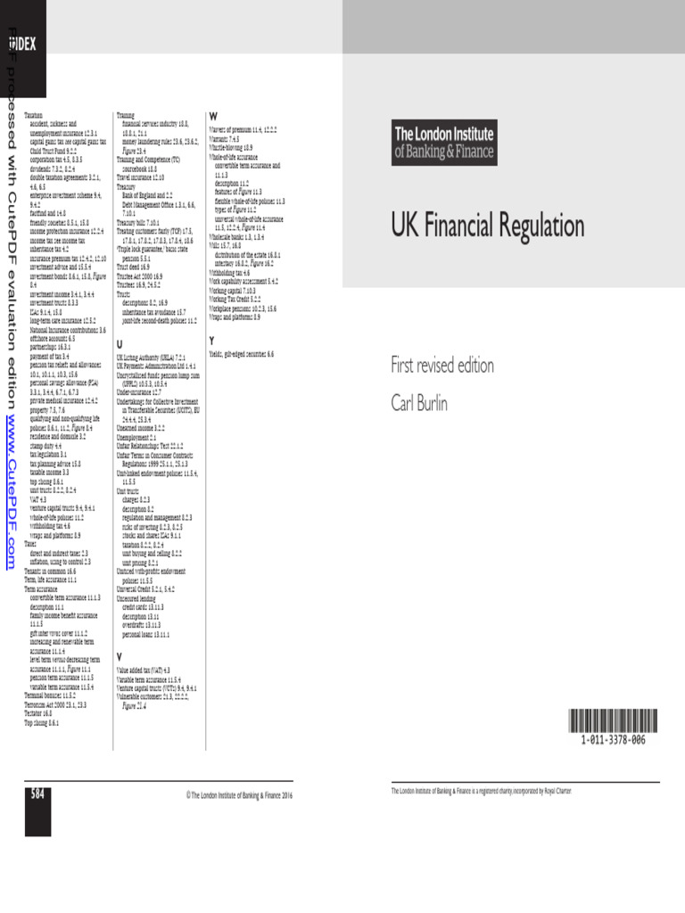 Booklet Cemap 1 | PDF | Mortgage Loan | Life Insurance