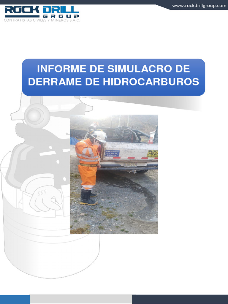Simulacro de Derrame Hidrocarburo 2020 | PDF | Tecnología